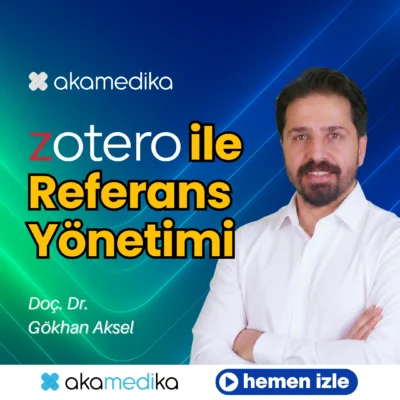 ZOTERO ile Referans Yönetimi - Akamedika